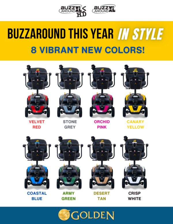 Buzzaround XL 4-Wheel - Golden Technologies