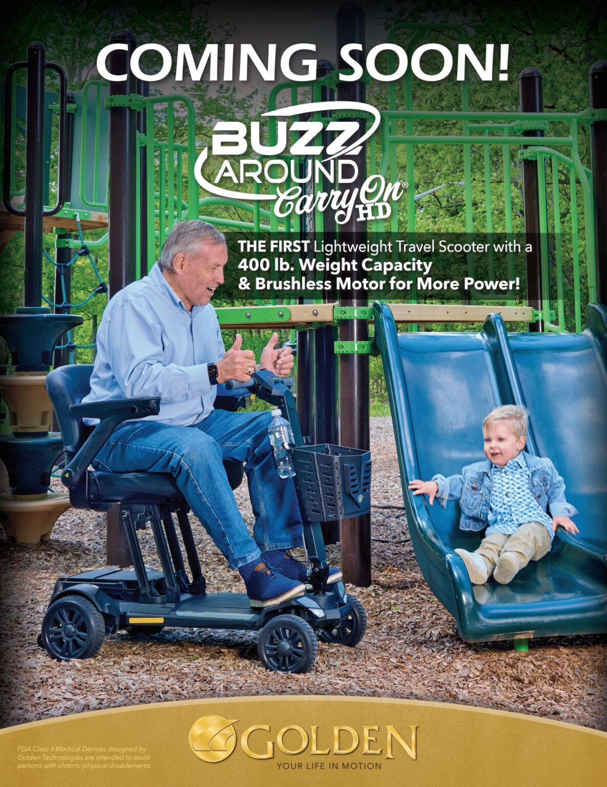 Buzzaround CarryOn HD - Golden Technologies